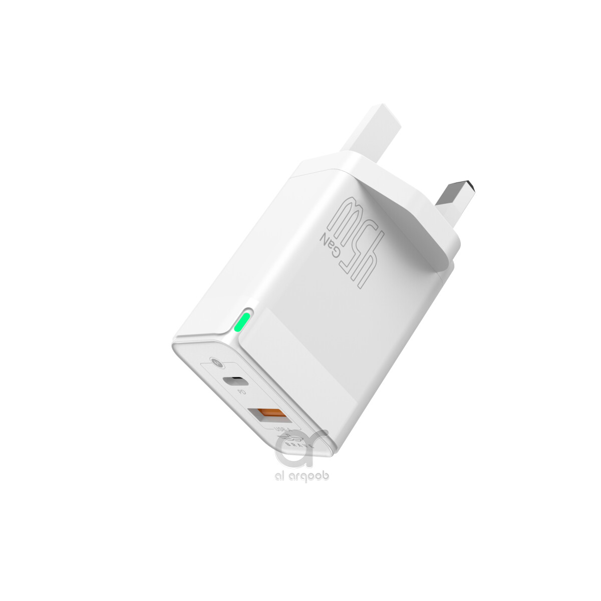 BRAVE 45W GaN Fast Charger Smart & Protection Chip Type-C & USB-A