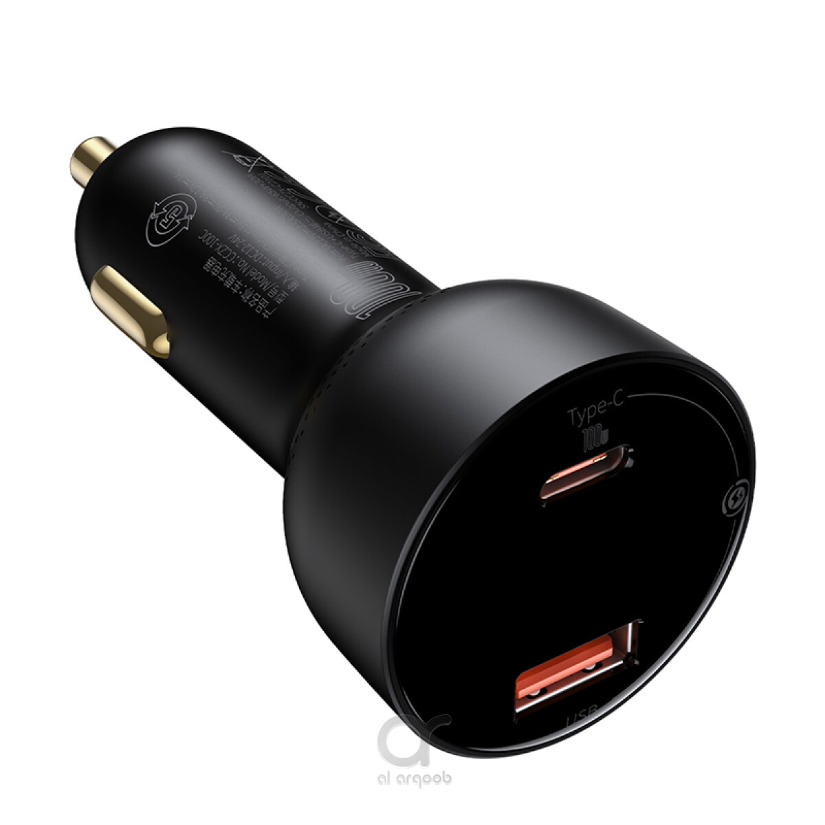 Baseus 100W Car Charger Dual Port USB Type C Quick Charger Digital PPS ...