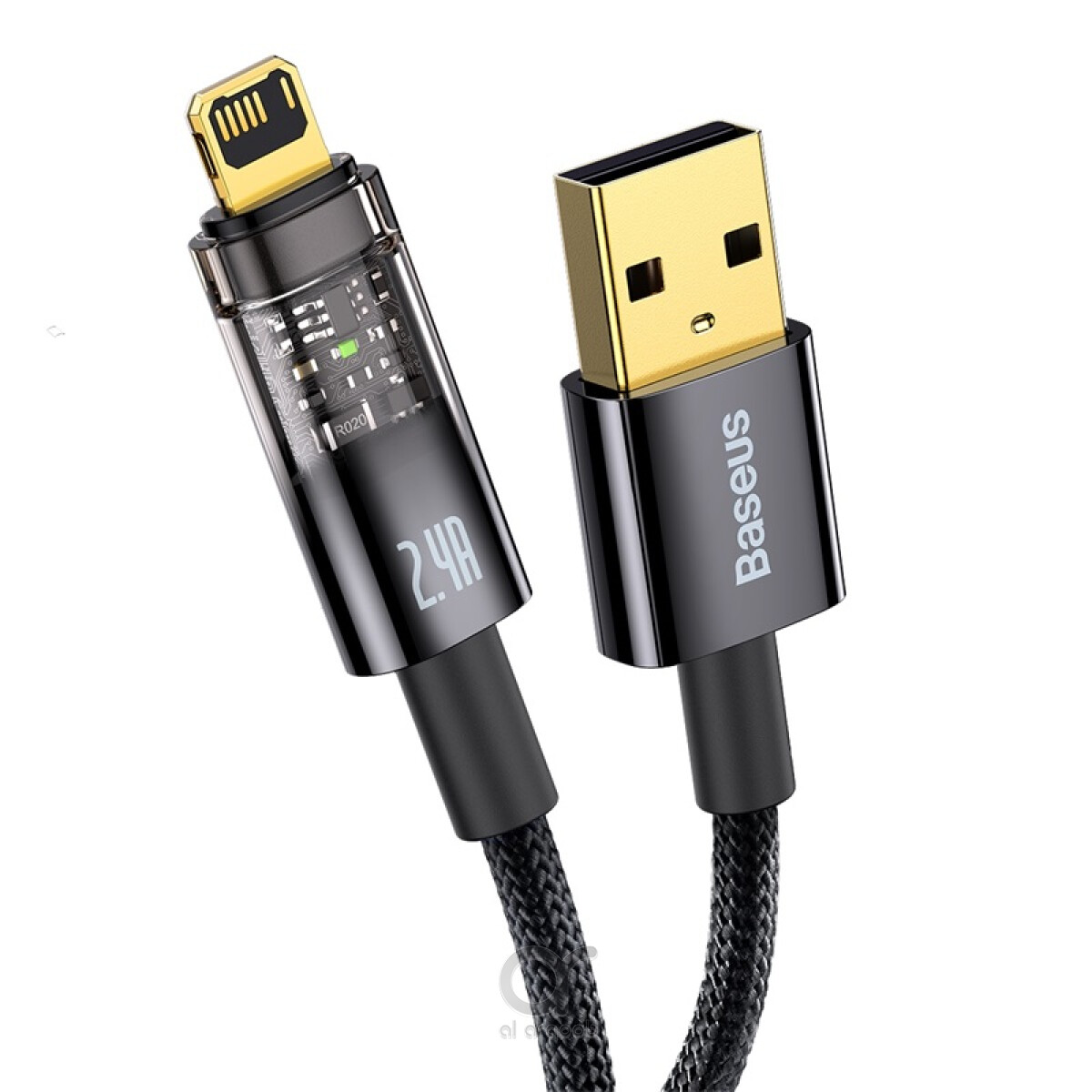 Baseus Explorer Series Auto Power-Off USB-A to Lightning Cable - 2.4A ...
